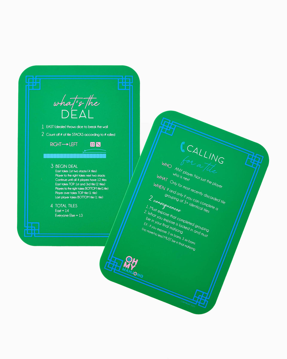 Oh My Mahjong | Green Shufflers – Isadora Popper