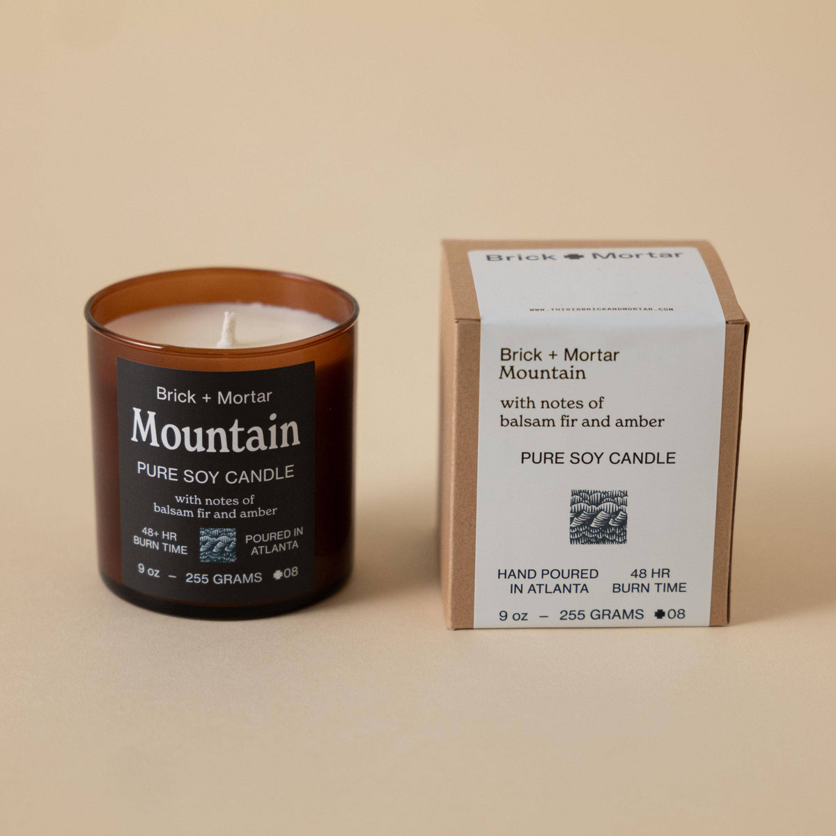 Mountain Scented Candle | Brick+Mortar – Isadora Popper