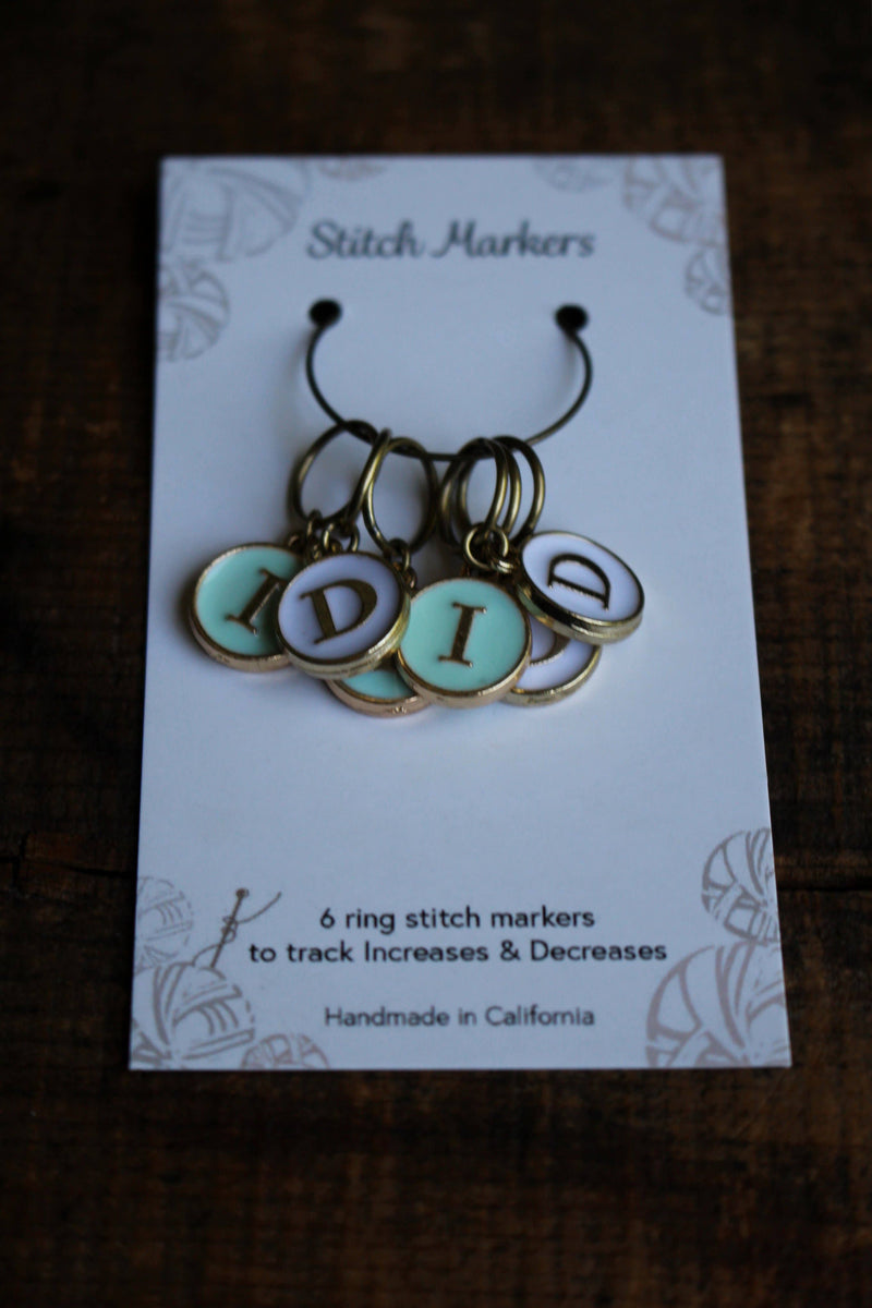 Mark Your Place Stitch Markers | NNK Press – Isadora Popper