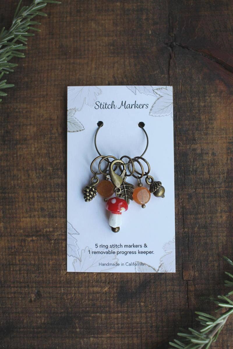 Woodland Stitch Markers | NNK Press – Isadora Popper