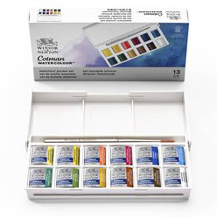 Windsor & Newton Cotman Watercolor Sketch Pocketbox – Isadora Popper