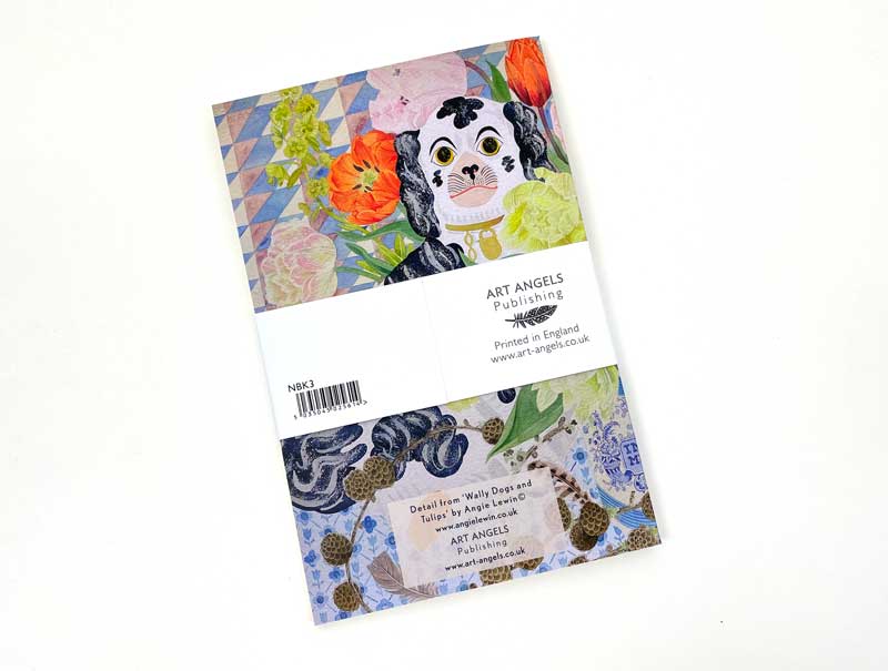 Wally Dogs and Tulips Notebook by Angie Lewin | Art Angels – Isadora Popper