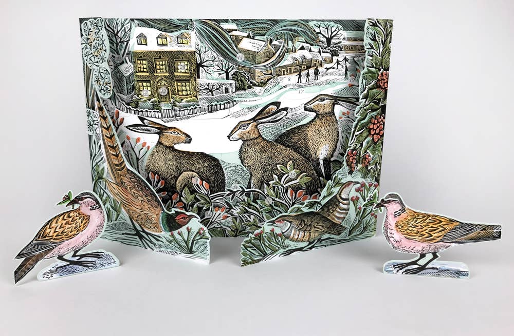 Art Angels | We Three Hares Advent Calendar by Angela Harding – Isadora ...