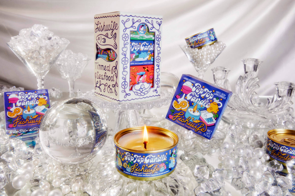 The Tinned Candle Trio - Fishwife – Isadora Popper