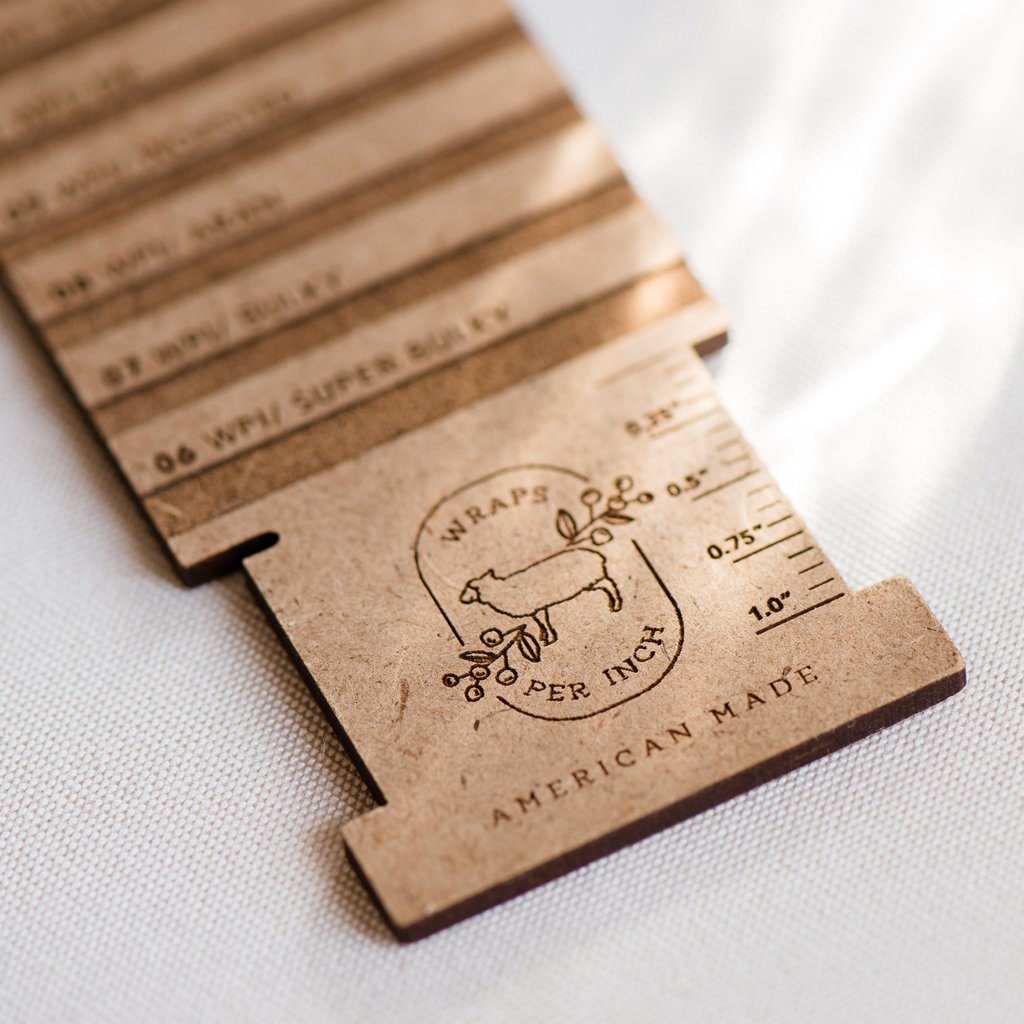 Wraps Per Inch Tool | Quince & Co. – Isadora Popper